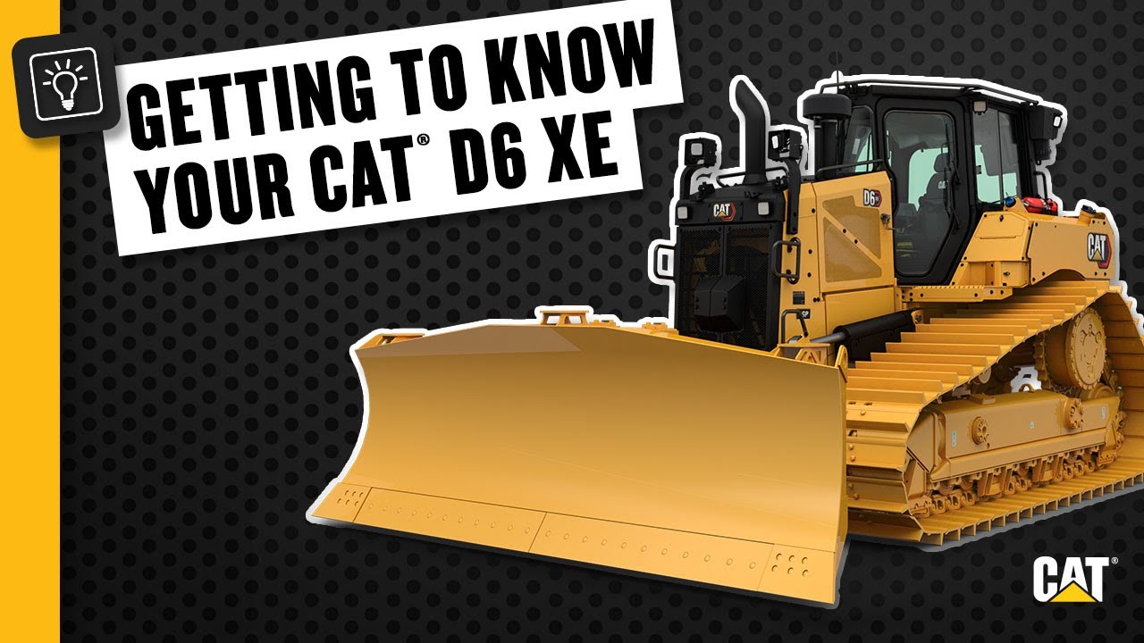 How to Operate Your Cat® D6 XE Dozer - YouTube