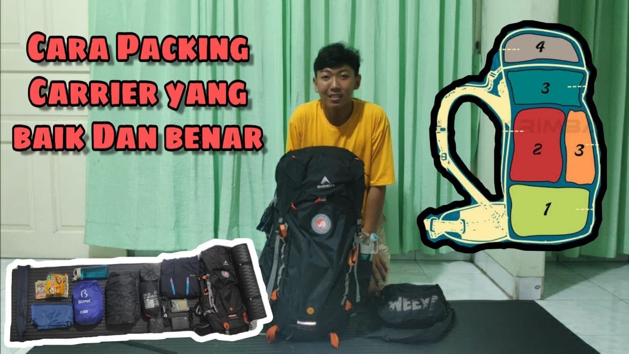 Cara Packing Carrier Yang Baik dan Benar - YouTube