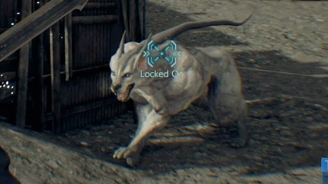 Final Fantasy VII Remake - Wrath Hound Hunt - YouTube