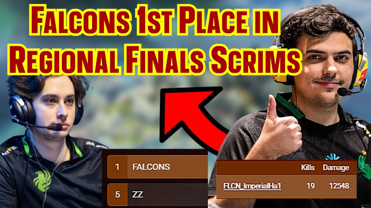 Falcons WON The Day-5 of ALGS Regional Finals Scrims | Apex Legends ...
