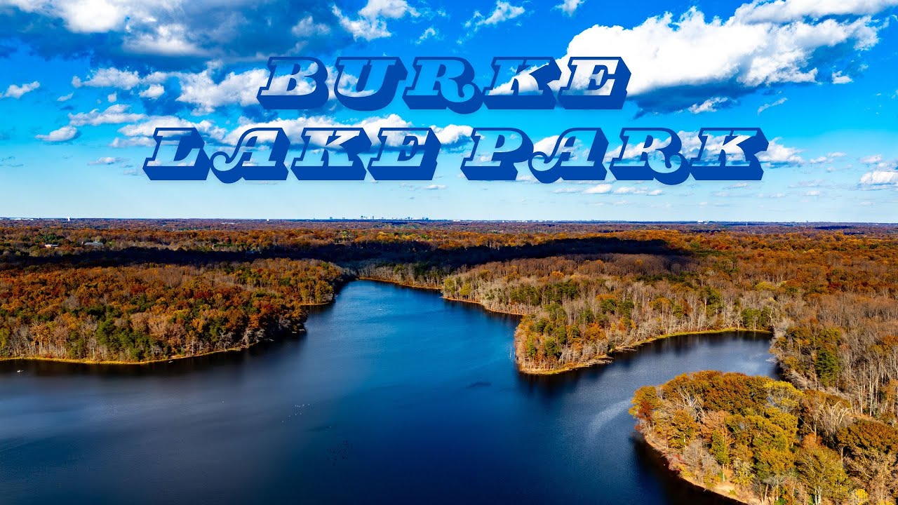 Burke Lake Aerial View - YouTube
