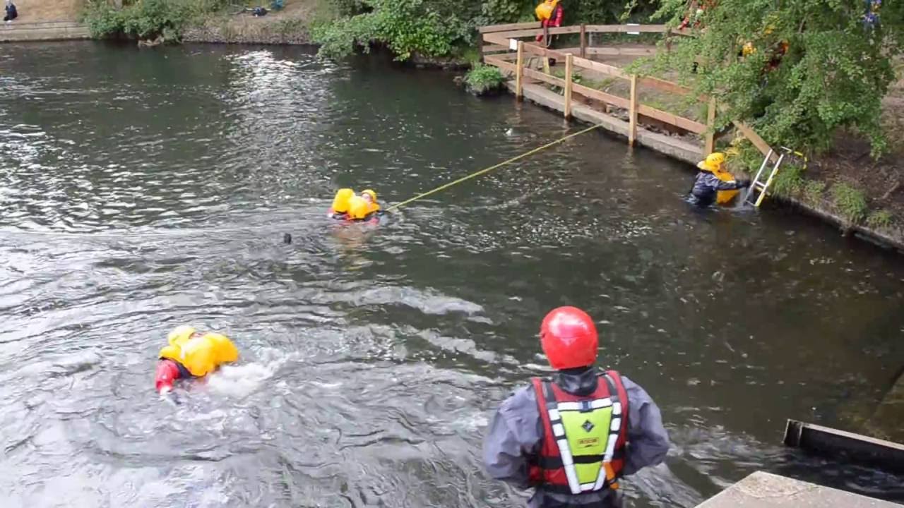 Norfolk Fire and Rescue Service training at Horstead Mill - YouTube
