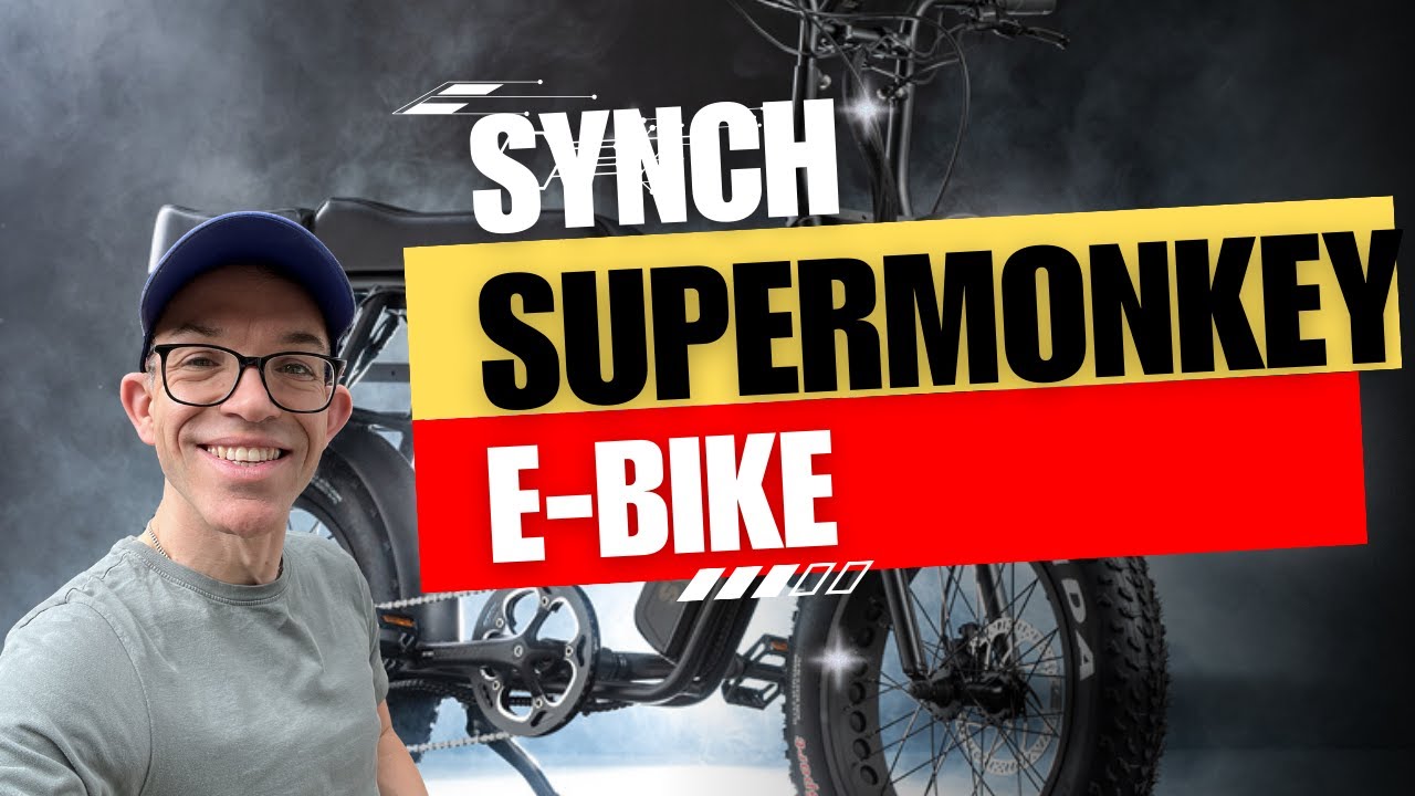 Synch Supermonkey E-Bike Review - It's seriously fast - YouTube