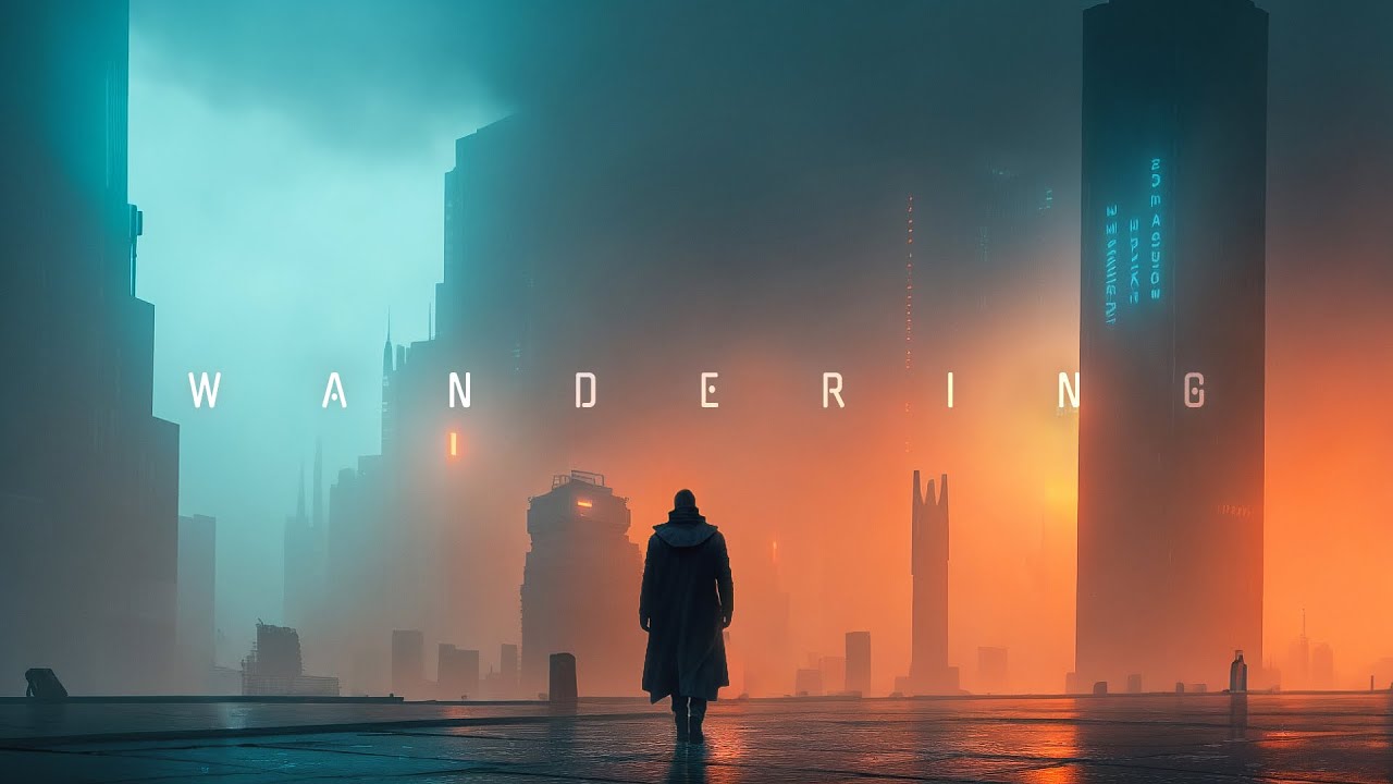 Blade Runner Wandering - Ultra Relaxing Cyberpunk Ambient - Atmospheric ...