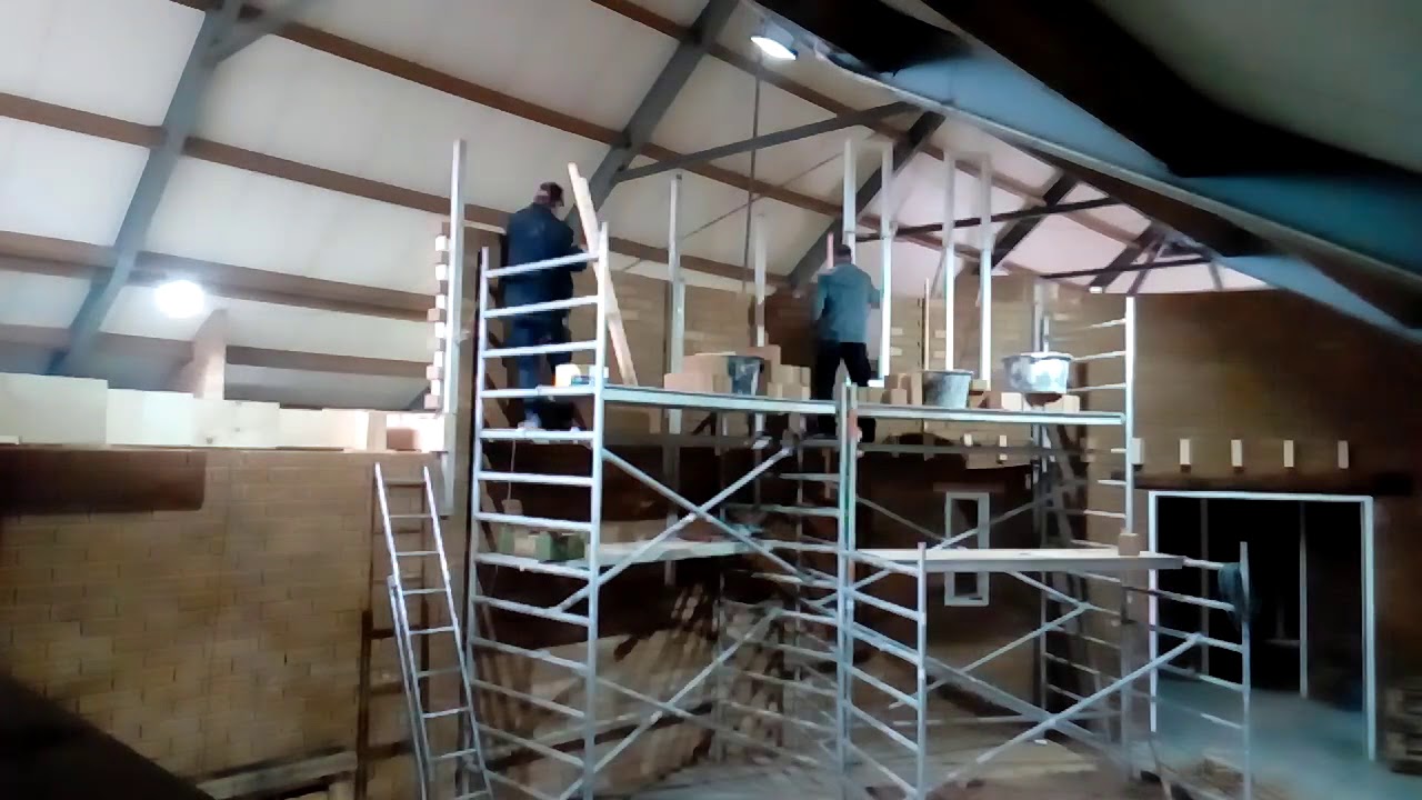 Ronde muur metselen - YouTube