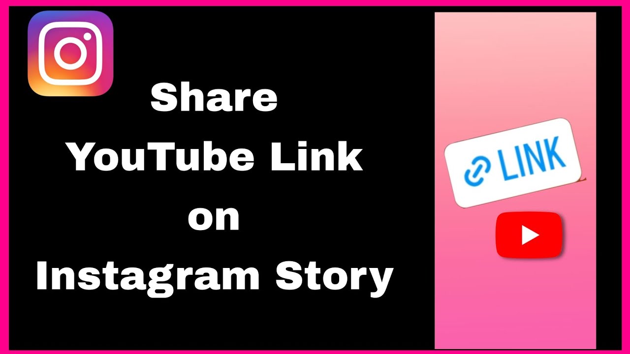 How to add YouTube video link in Instagram story || Add YouTube Link To ...