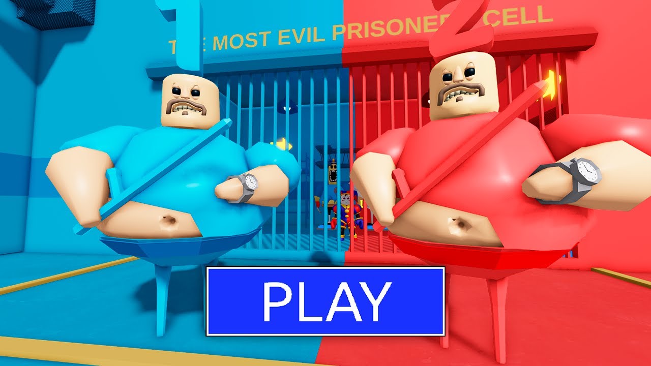 1 BARRY Vs 2 BARRY in BARRY PRISON RUN! OBBY Full GAMEPLAY #roblox # ...