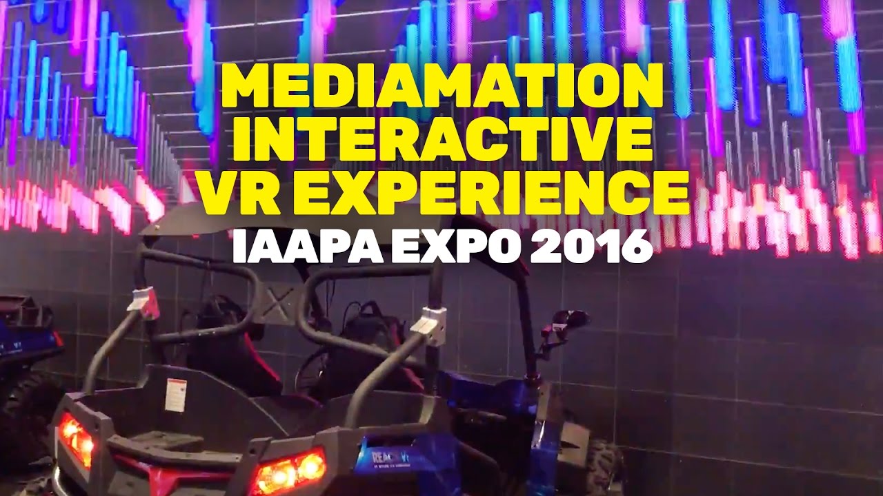 MediaMation Interactive VR Experience (IAAPA 2016) - YouTube