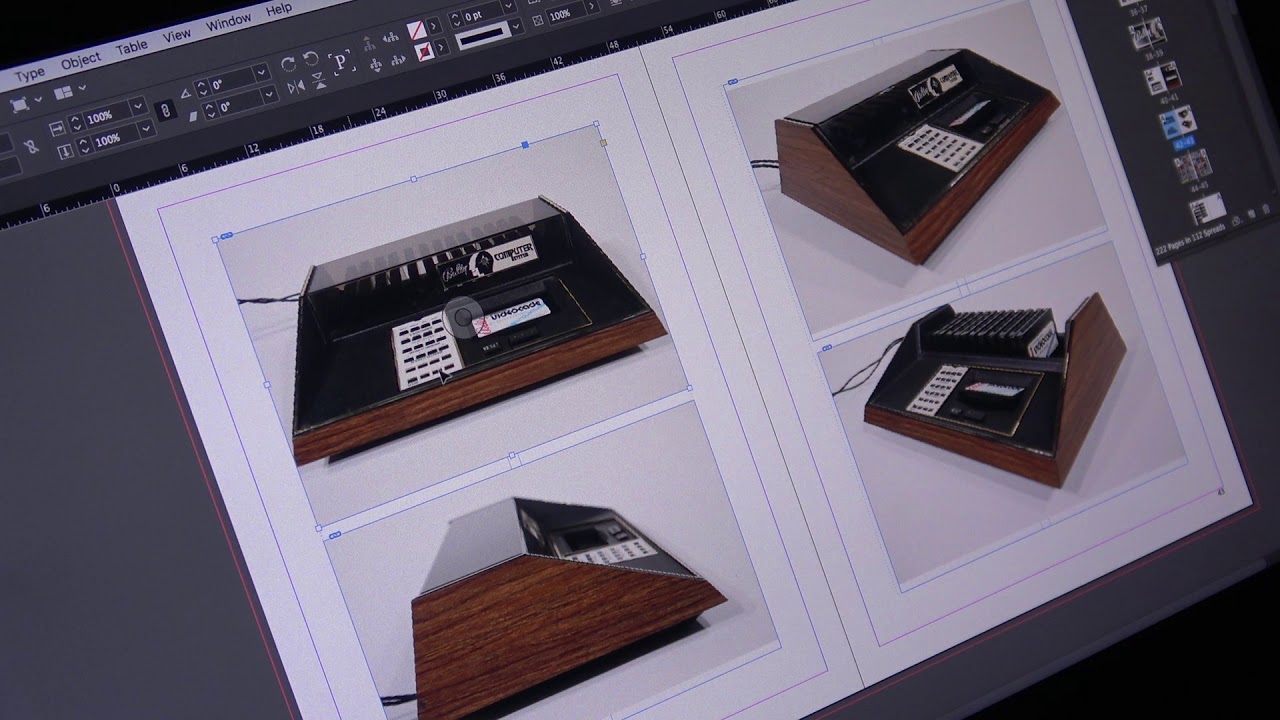 How To Use Adobe InDesign with Photoshop - Space Age Drawing - YouTube