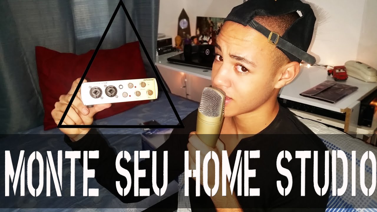 Como monta ser Home Studio (simples e Barato) | Little Joey - YouTube