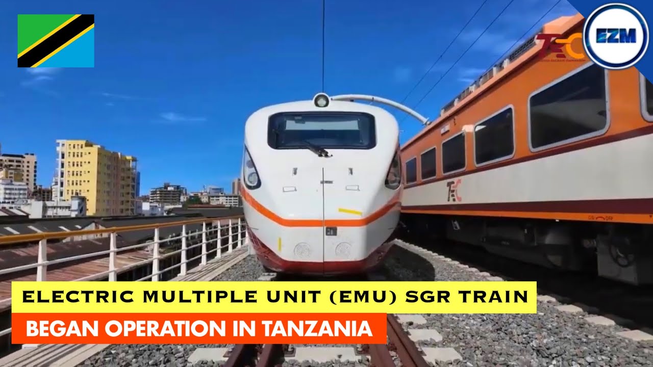 Wow! This is Africa’s next big thing |Tanzania’s EMU sgr train began ...