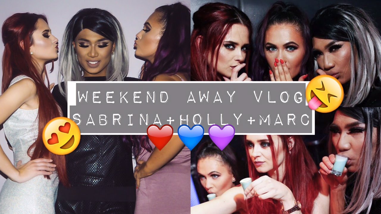 VLOG: Opening Christmas Presents + Weekend Away with Sabrina & Holly ...