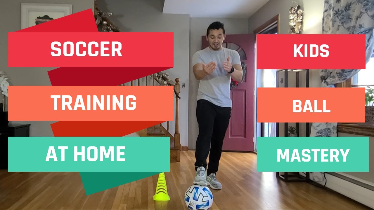 How to play soccer / 3 ball mastery drills for kids / soccer skill to ...