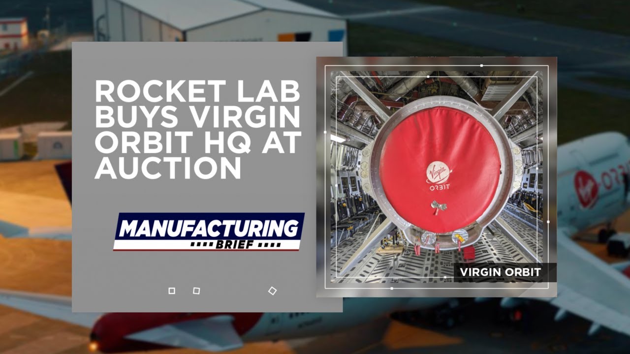 Rocket Lab Buys Virgin Orbit HQ at Auction - YouTube