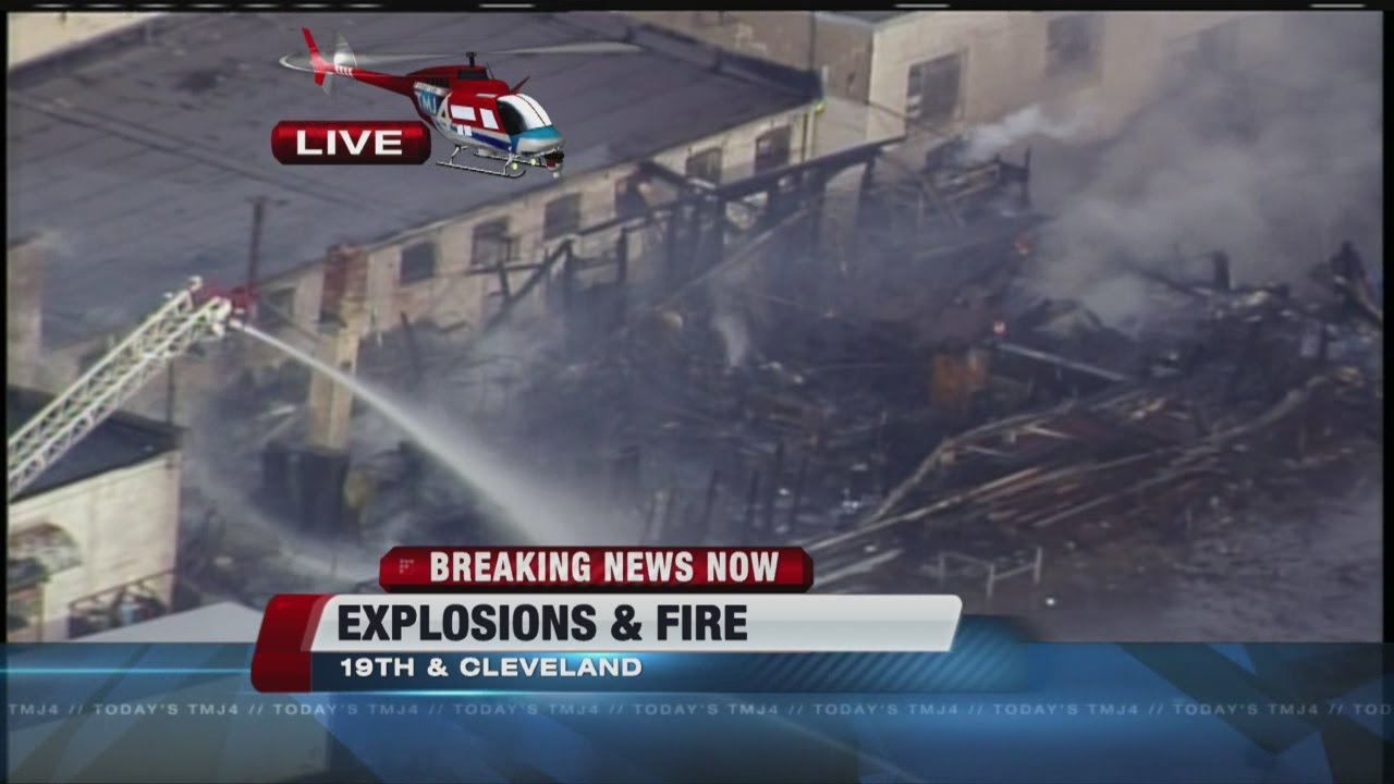 Multiple fire crews on scene of propane explosion on Milwaukee's south ...