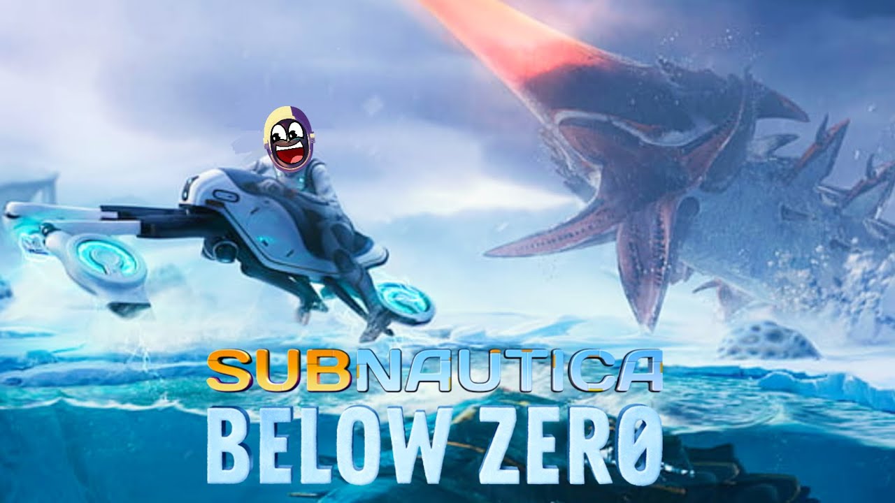 Encountering The GIANT Ice Worm In Subnautica: Below Zero! (My First ...