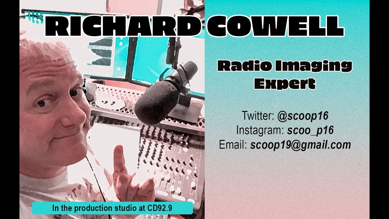 Richard Cowell CD929 Radio Imaging Expert Demo - YouTube