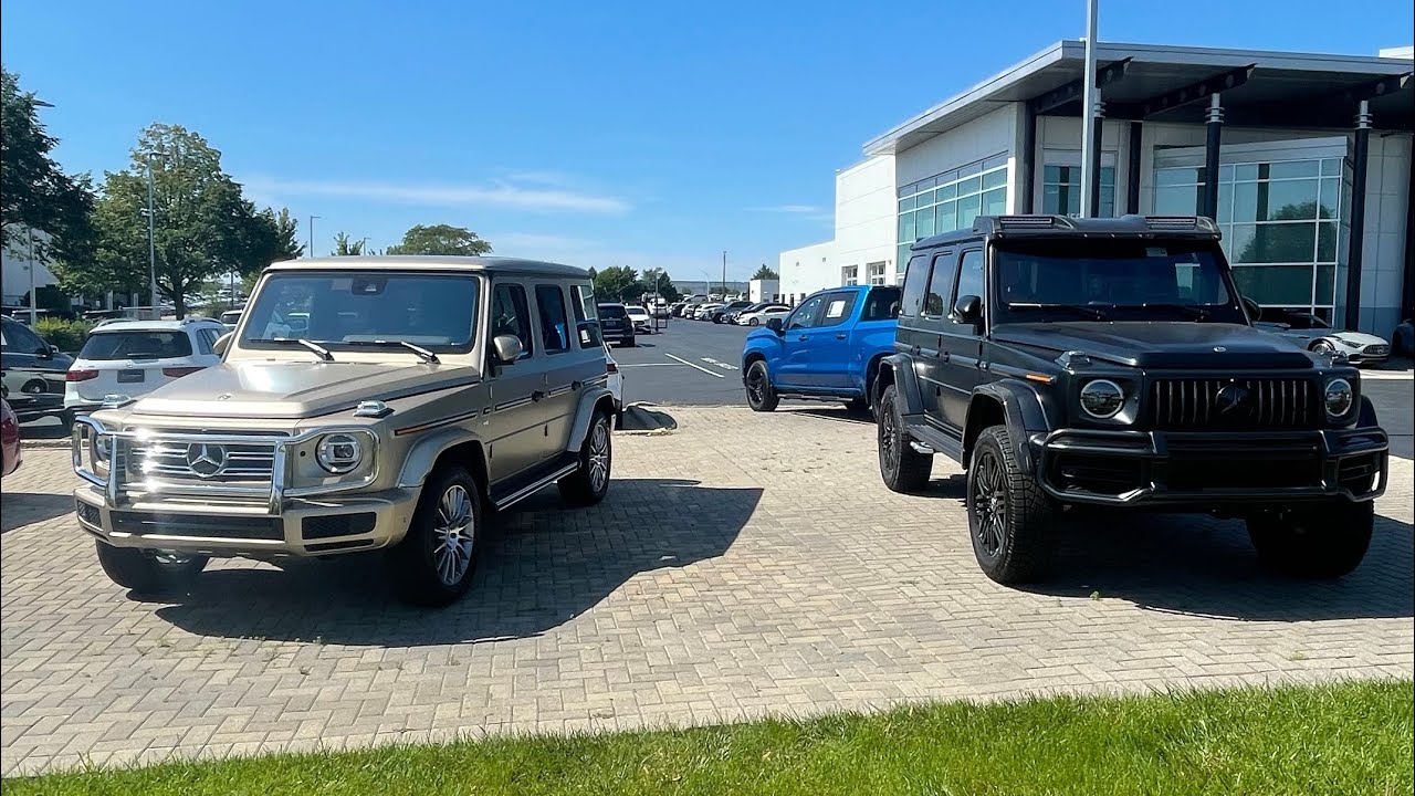 Which G Wagon is the right size? g550 vs g63 squared https://youtu.be ...
