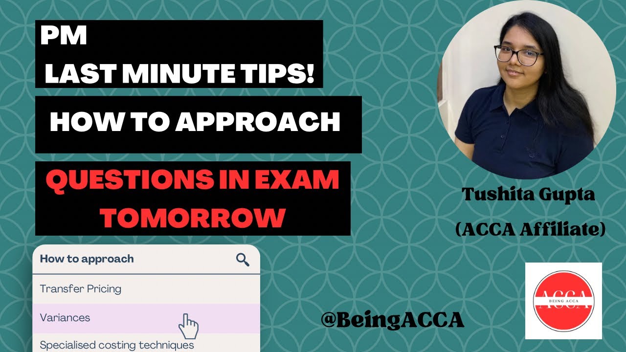 ACCA PM Exam Last Minute Tips And Tricks ACCA Exams beingacca acca-pm-exam-last-minute-tips-and-tricks-acca-exams-beingacca