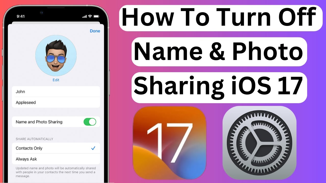 How To Turn Off Name And Photo Sharing In IOS 17 On IPhone YouTube how-to-turn-off-name-and-photo-sharing-in-ios-17-on-iphone-youtube