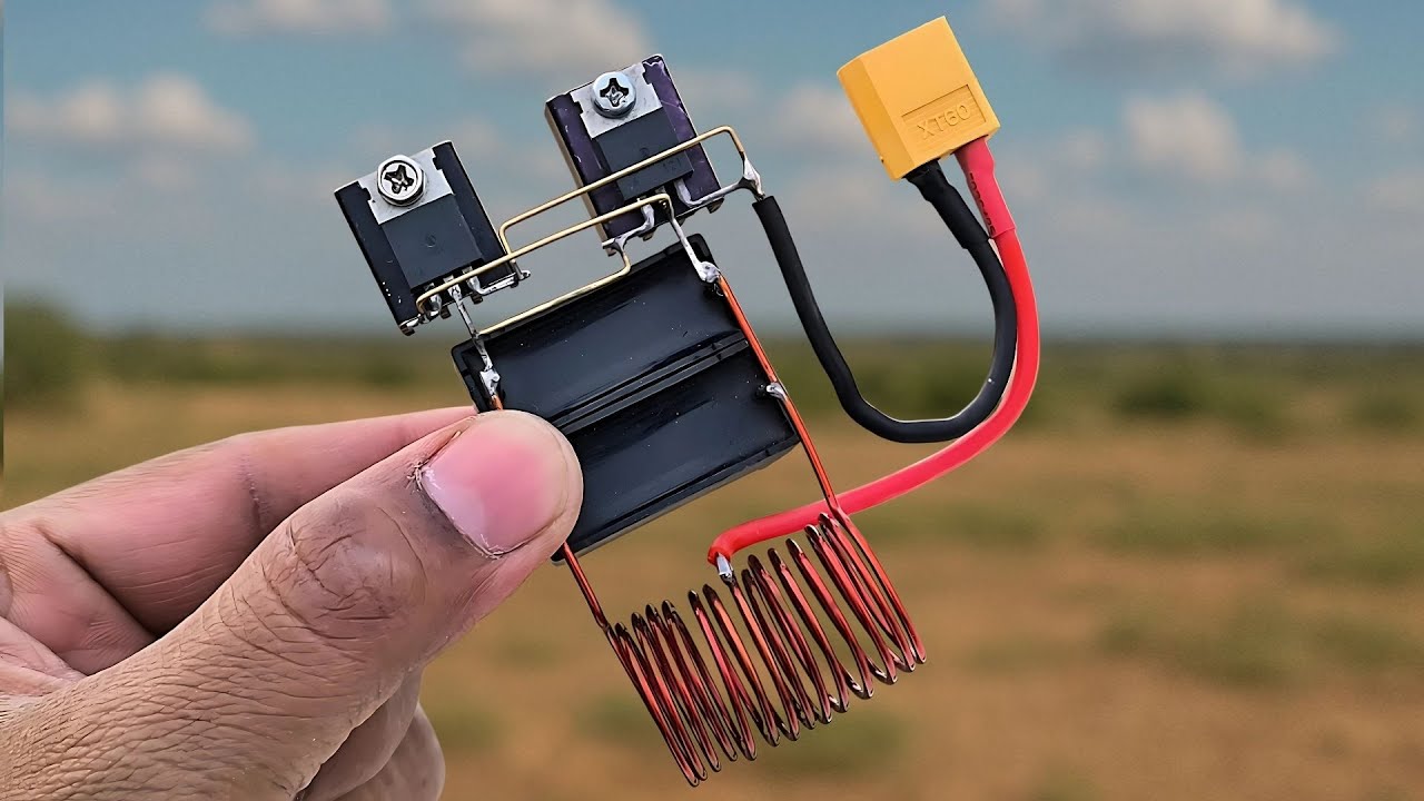 How to Make a Mini Induction Heater Circuit Home! 🔧 - YouTube