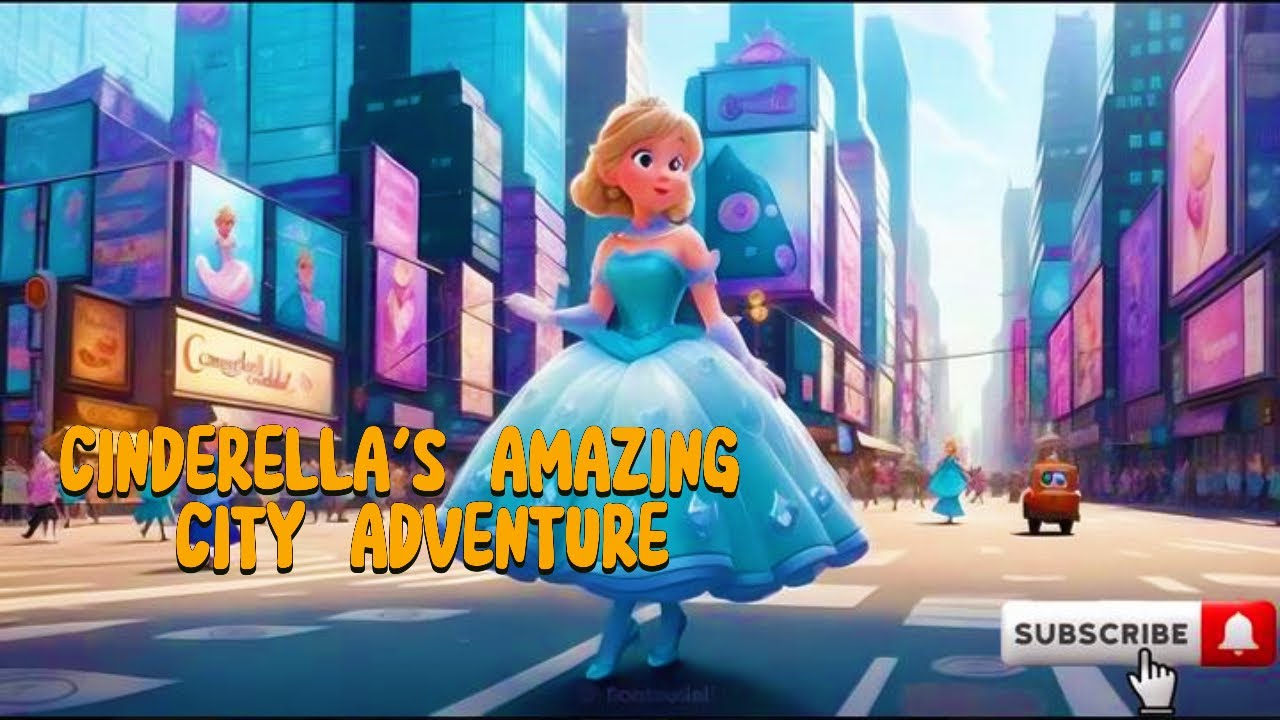 Cinderella's Amazing City Adventure | Bedtime Stories for Kids | Moral ...