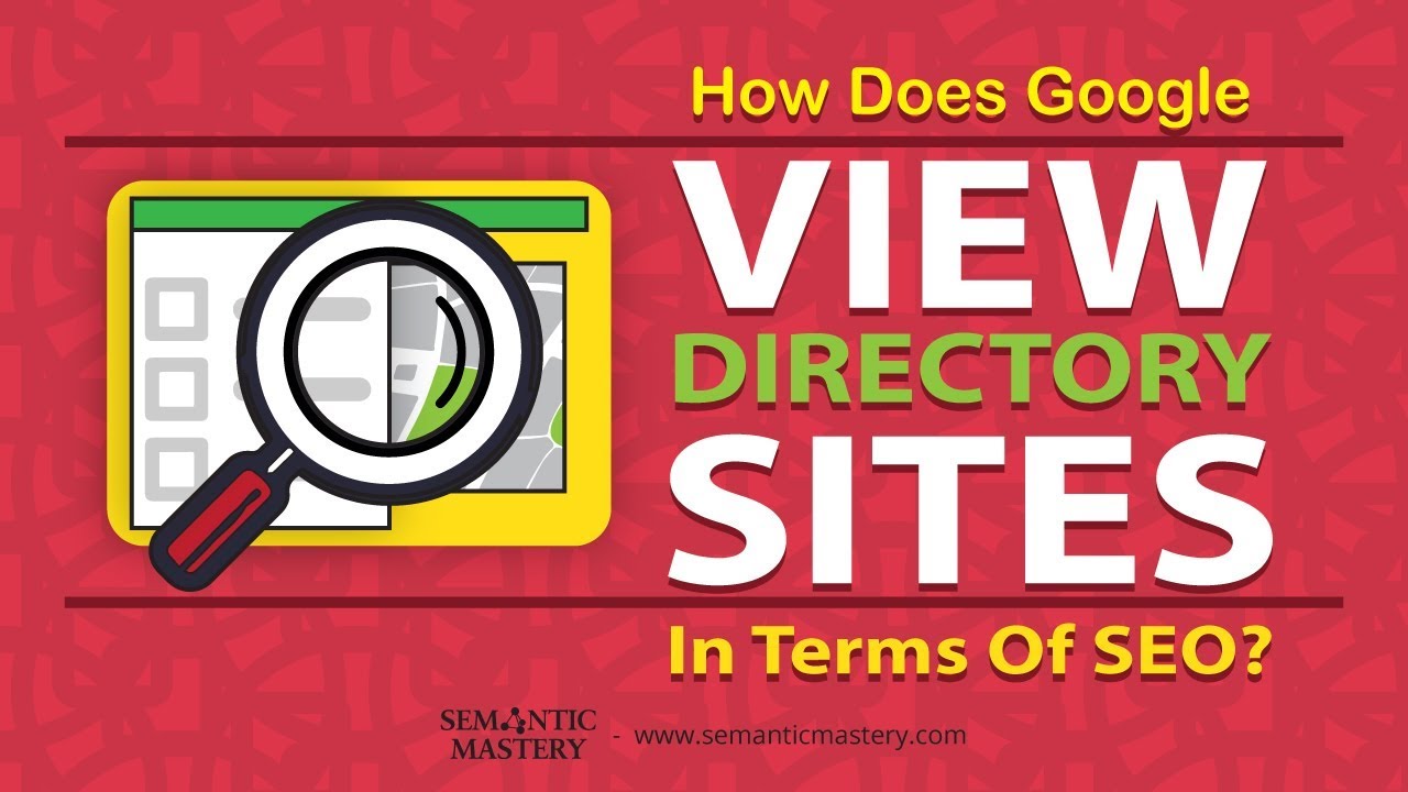 How Does Google View Directory Sites In Terms Of SEO? - YouTube