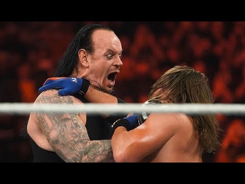 WWE WrestleMania 36 2020 The Undertaker vs AJ Styles Boneyard match ...
