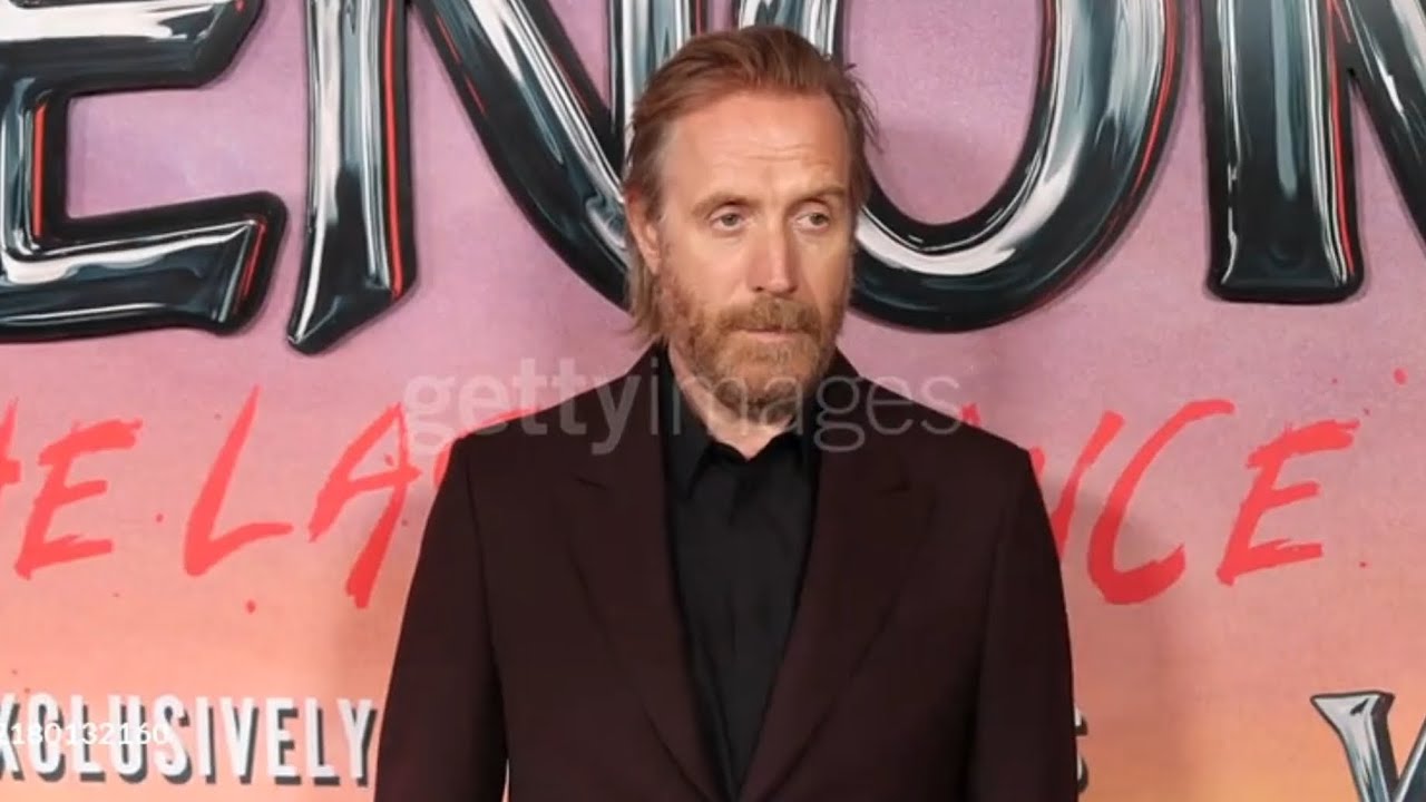 Rhys Ifans attends the "Venom: The Last Dance" New York Premiere at ...