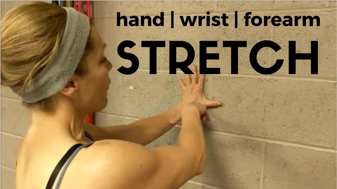 Stretch for Forearm & Wrists - Great for Computer Users! - YouTube