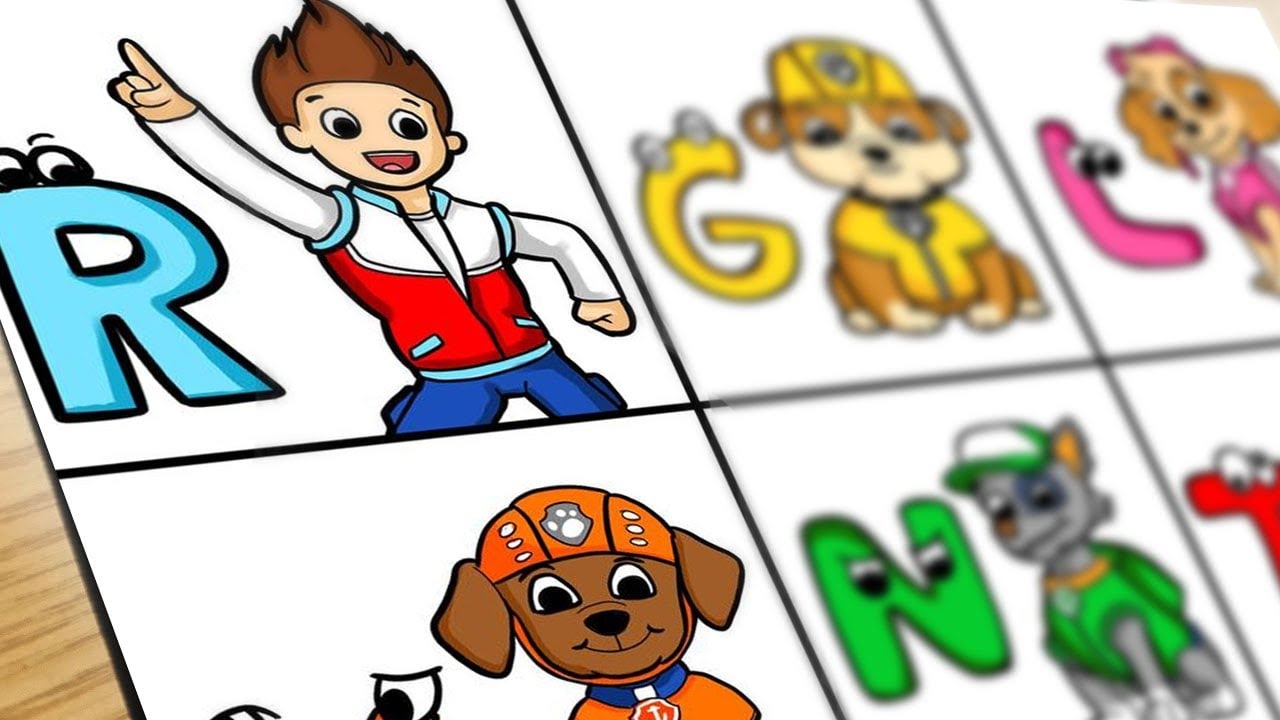 Drawing Paw patrol-Real Life / Humanized Alphabet Lore But all is Paw ...