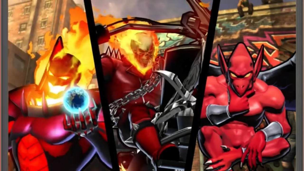 Ultimate Marvel vs Capcom 3: Ghost Rider, Dormammu, and Firebrand ...