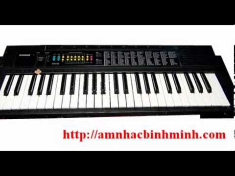 đàn organ casio wk-7500 - YouTube