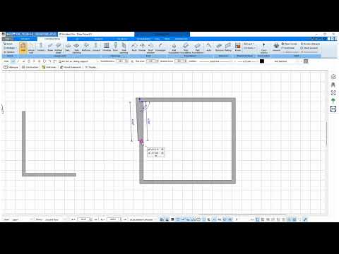 Drawing Walls, Walls with Distance, Wall Thickness, Parallel Walls in ...