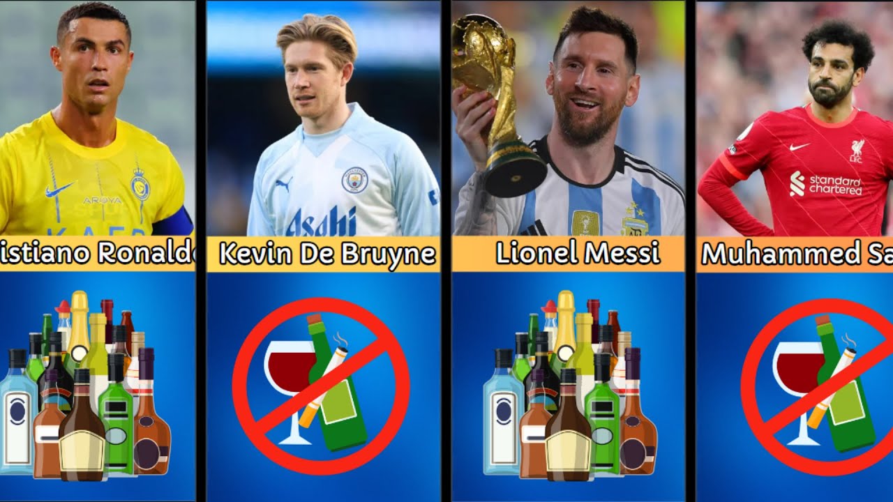 Which Famous Footballers Drink Alcohol | Alcohol is Harmful - YouTube
