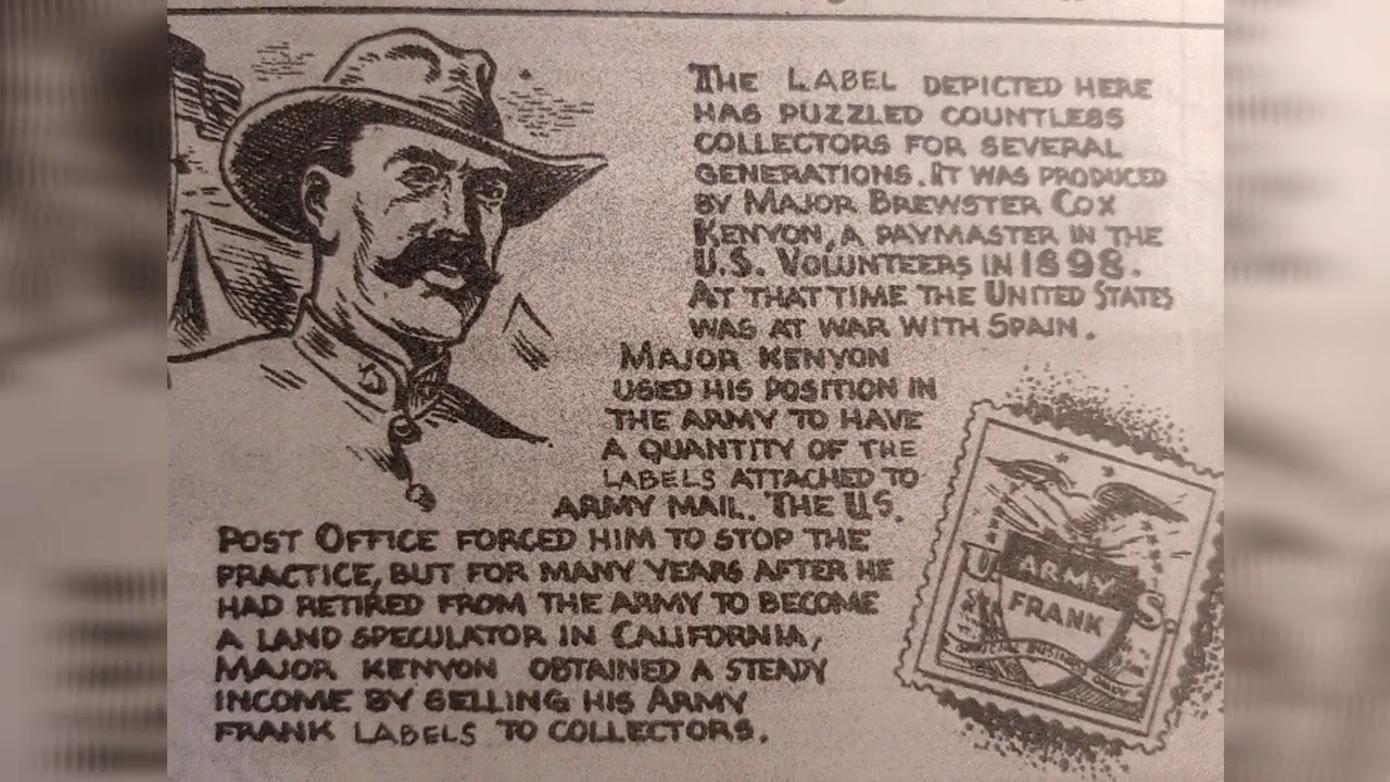 #8 Philippines STAMPs (1898) - US ARMY Frank Set - YouTube