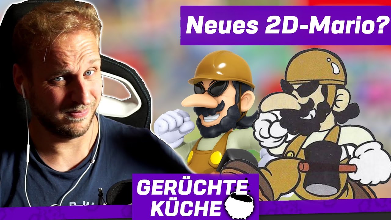 Neues 2D Mario, Neuer Stil? - GerüchteKüche - YouTube