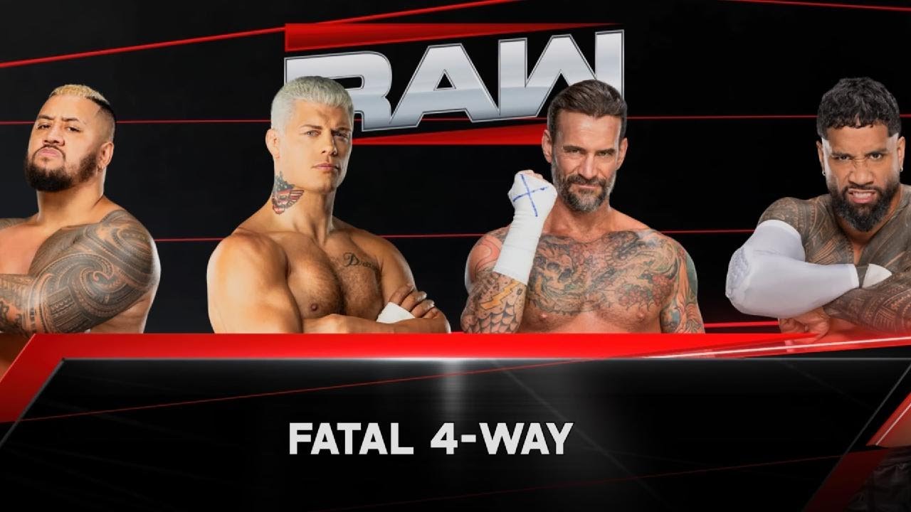 Fatal 4 Way Match WWE 2K25 ( Winner Faces Brock Lesnar ) - YouTube