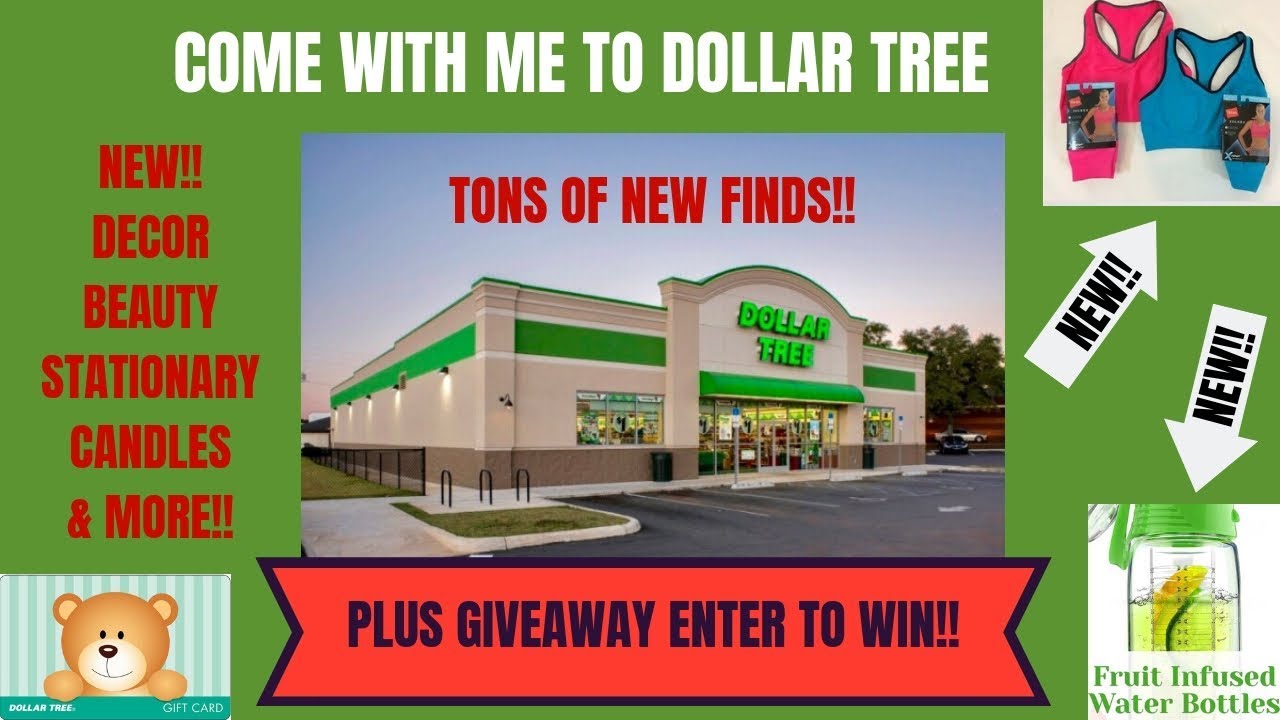 WHATS NEW AT DOLLAR TREE 🌳 COME WITH ME TO THE BIG DOLLAR TREE~TONS OF ...