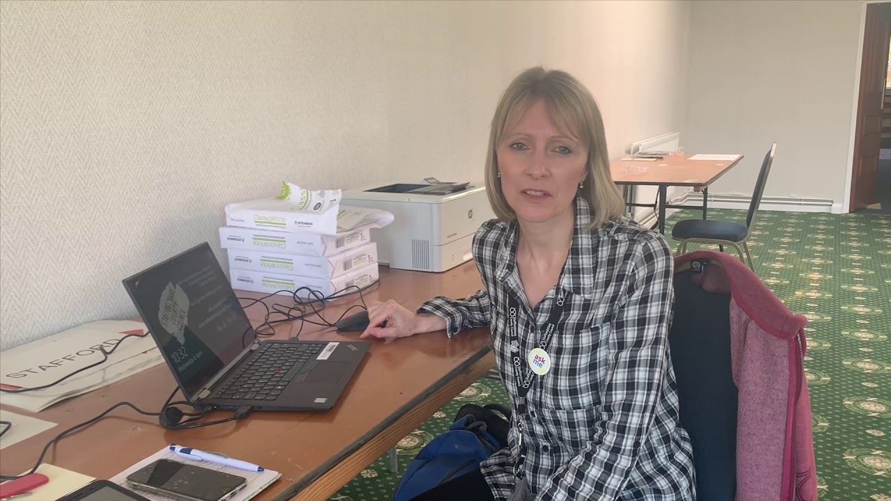 Helen - Librarian helping to get food parcels to local residents in ...