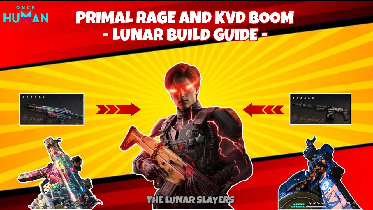 Primal Rage and Boom Boom Lunar Build Guide in Once Human ft.Lunarspawn ...
