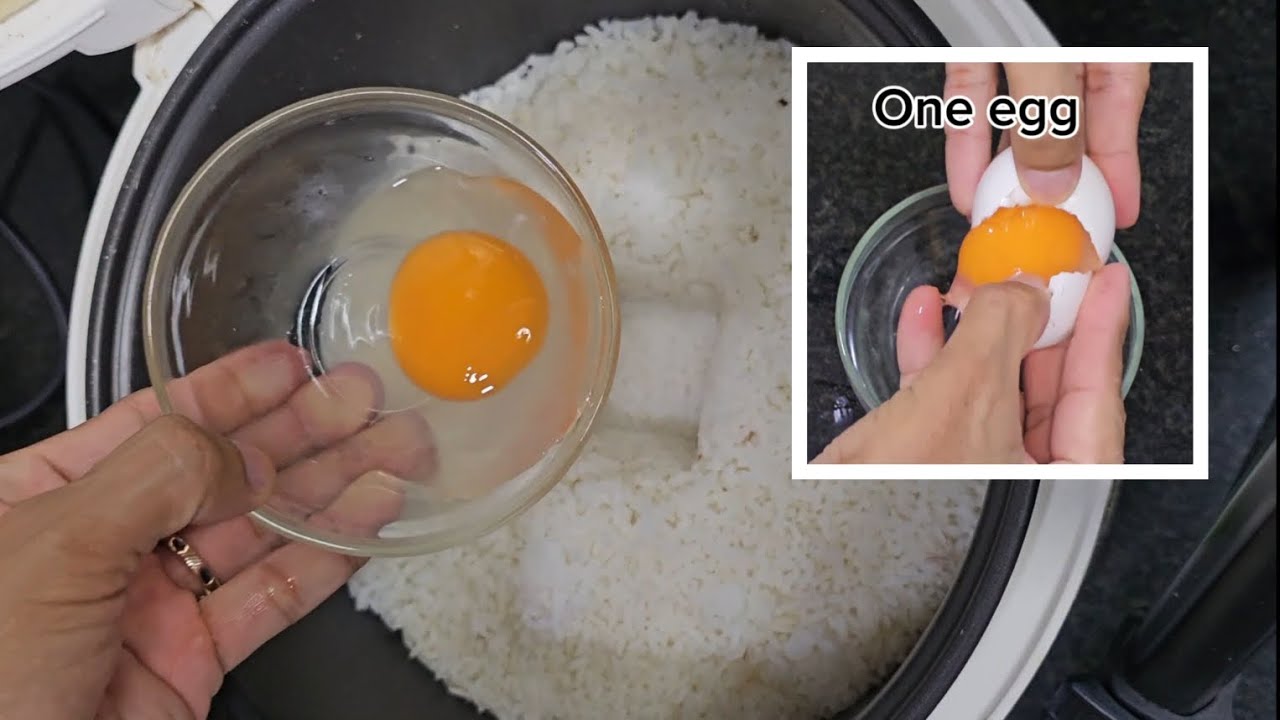 How to cooking one egg for dinner with me too Easy. - YouTube