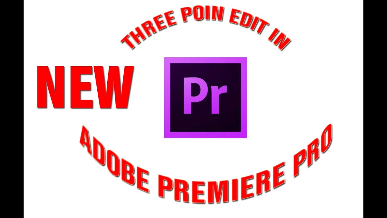 HOW TO DO A THREE POINT EDITING IN PREMIER PRO. - YouTube