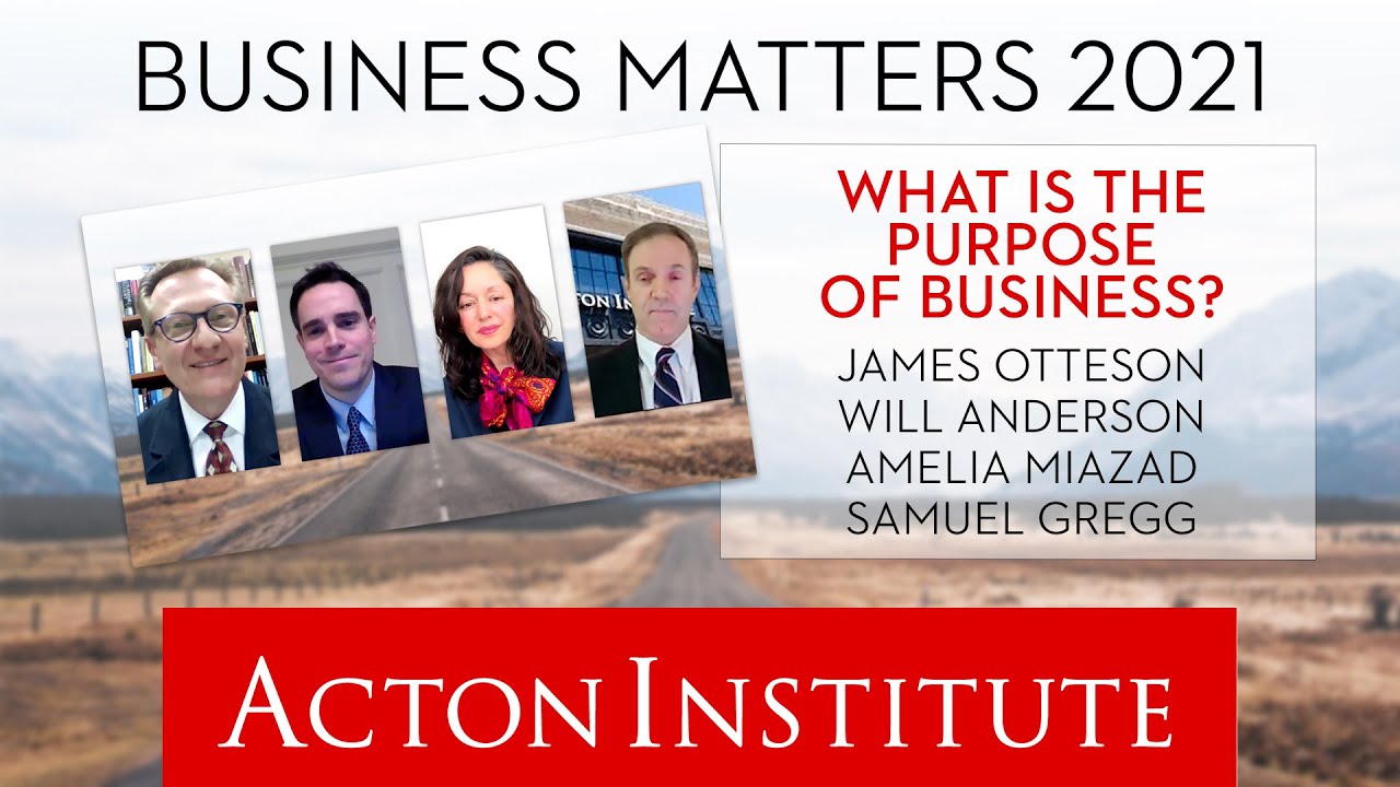 What is the Purpose of Business - Business Matters 2021 - YouTube