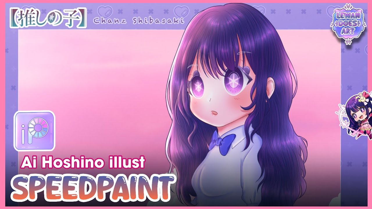 SPEEDPAINT ★ Ai Hoshino illust [ibispaint x] - YouTube