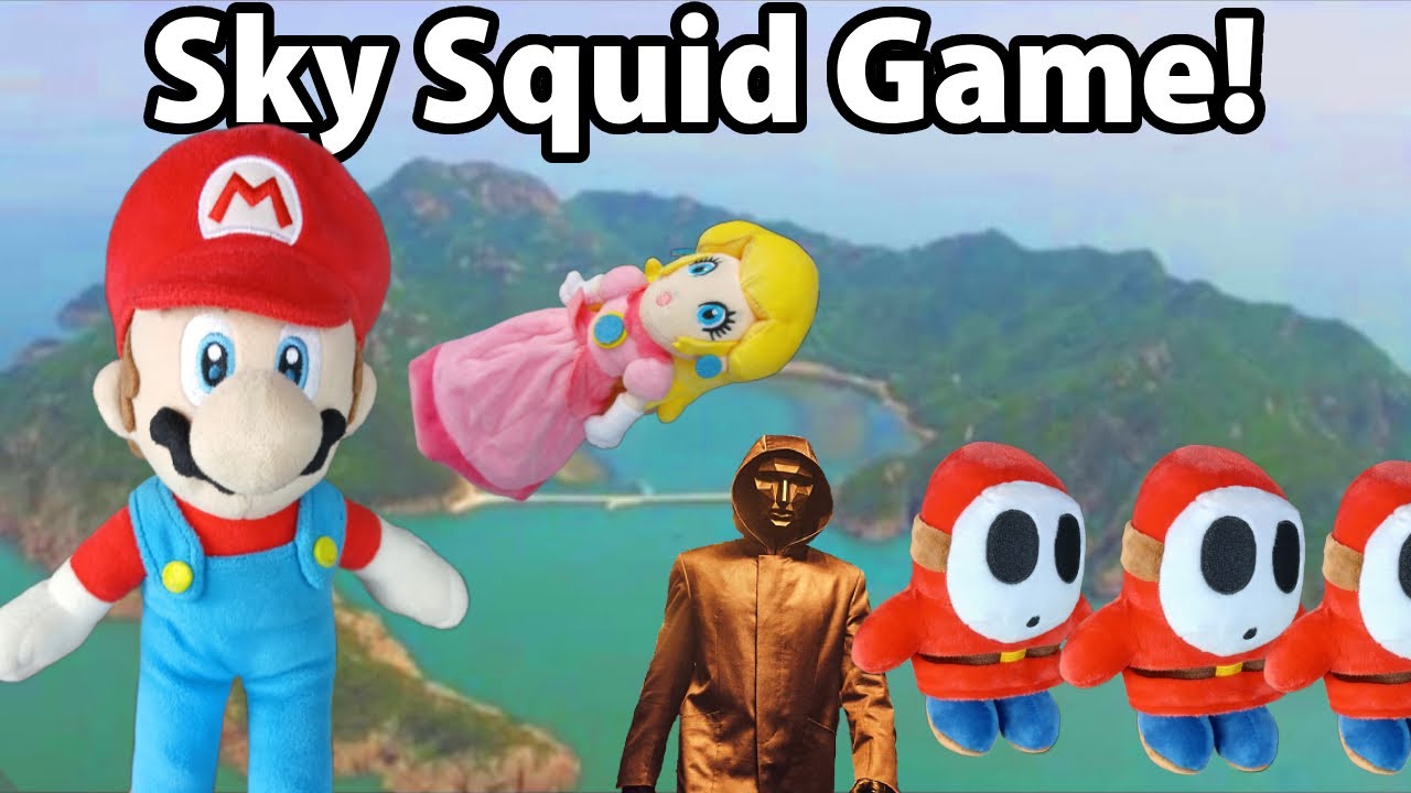Mario Plush Verse: Squid Game S3 EP4+5 Sky Squid Game! - YouTube