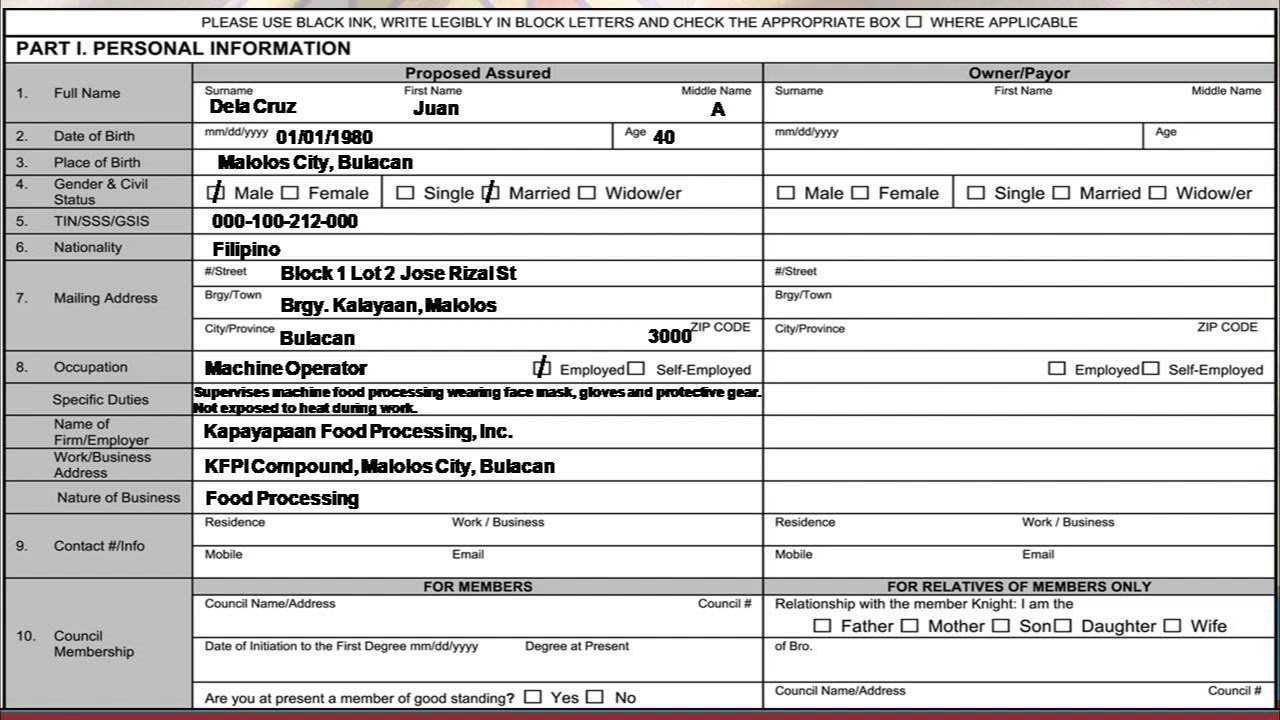 IN A NUTSHELL VIDEO 7: PART 1 - PERSONAL INFORMATIONHOW TO PROPERLY ...
