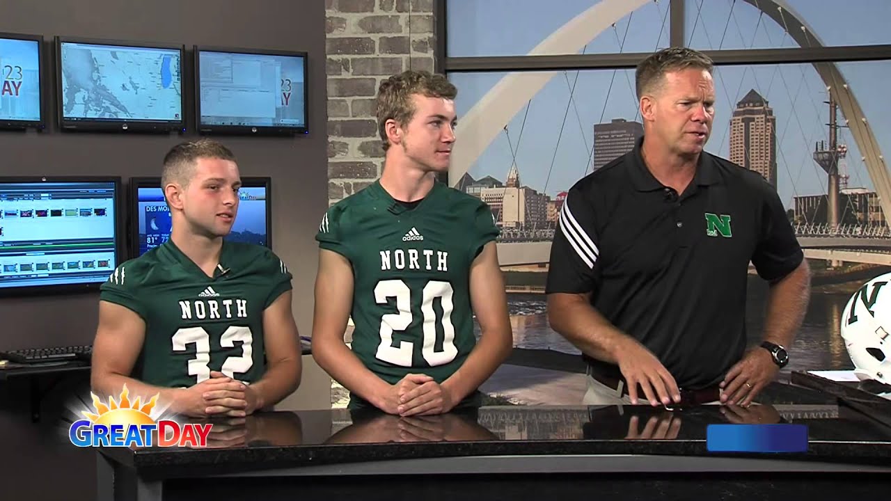 9-4-2015: High School Football Pep Rally - Des Moines North - YouTube