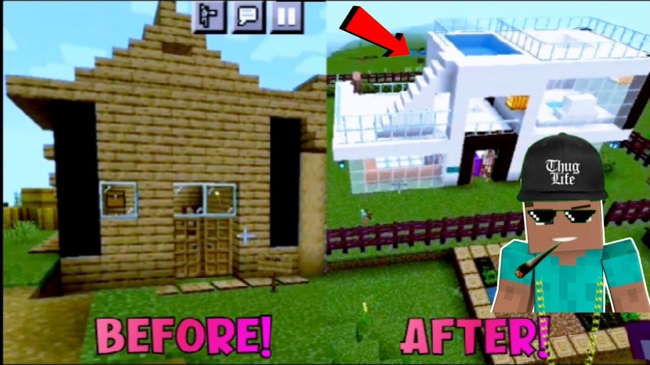 I BECOME POOR TO RICH IN MINECRAFT 🤑🤑 | 10 BILLION $ HOUSE TOUR | # ...