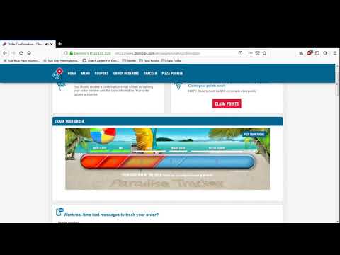Hype Domino's Paradise Pizza Tracker